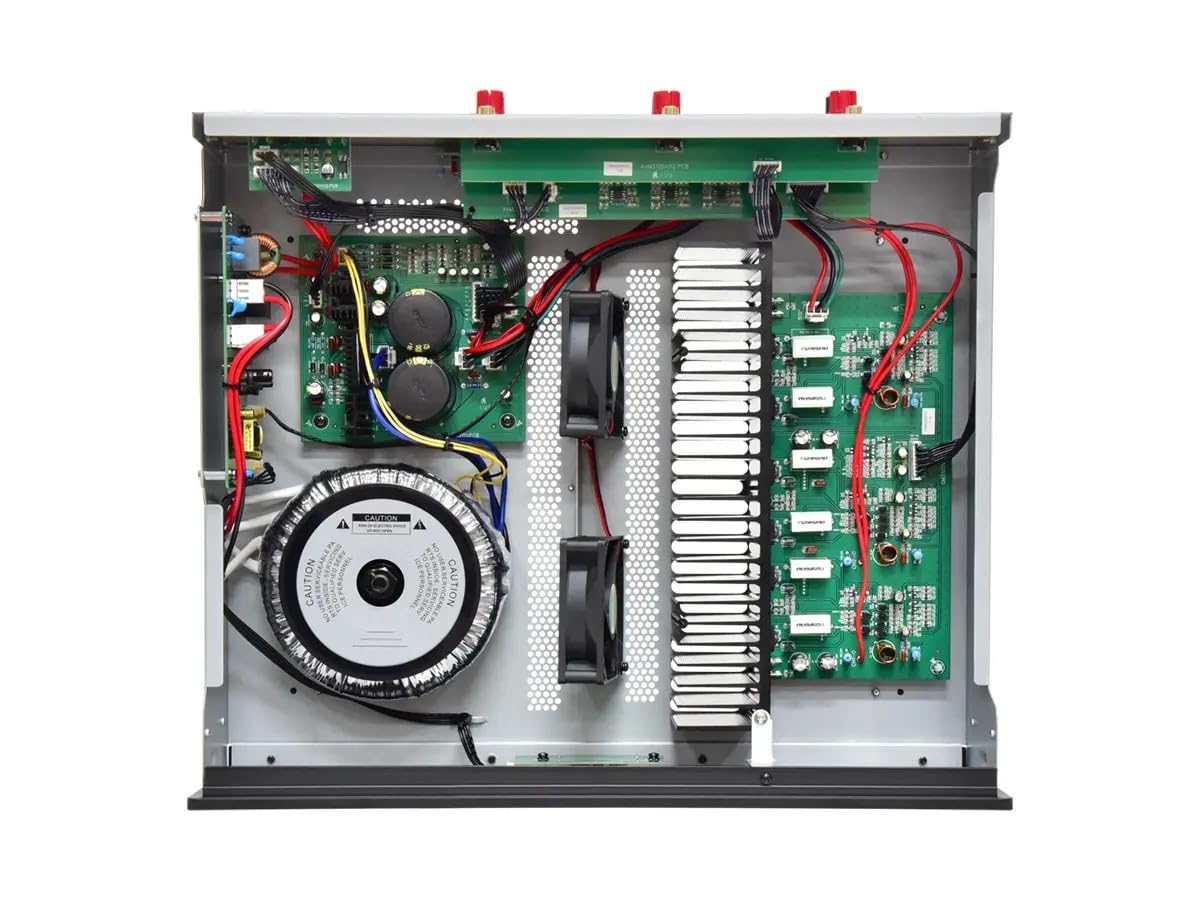 Monolith M3100X 3x90 Watts Per Channel Multi-Channel Home Theater Power Amplifier with RCA & XLR Inputs