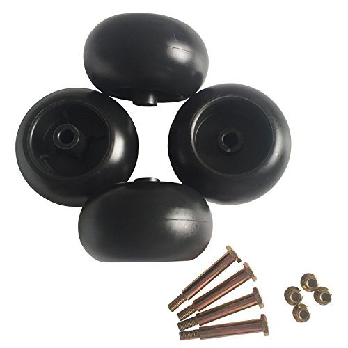 Parts Camp Deck Wheels Replacement 753-04856A Fits Cub Cadet RZT50 RZT54 LT1050 SLT1554 4 Packs