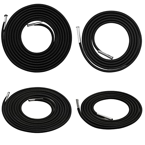 KINBOM 4pcs Gravity Chair Replacement Cords, Replacement Elastic Cord Nylon Stretchy Cord for Lounge Chair Bungee Elastic Lawn Chair