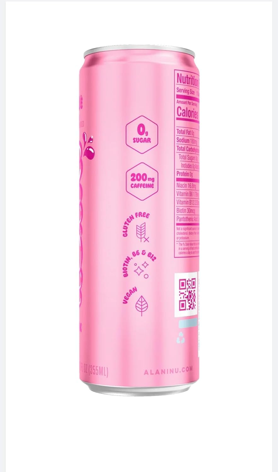 (12 pack) Kimade - Alani Nu Energy Drink (12 fl. oz) - Refreshing Strawberry Lemonade - Kimade by Kim Kim Kardashian