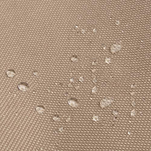 MODERN LEISURE 3134D Basics Outdoor Patio Chair Cover - Water Resistant (33 W x 34 D x 31 H inches), Khaki