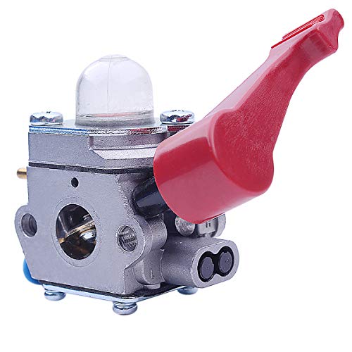 Adefol C1U-W12A Carburetor for Poulan FL1500 FL1500LE 952711486 Craftsman with Adjusting Tool Air Fuel Filter Line Tune Up Kit Gas Leaf Blower 530071629 C1U-W12B