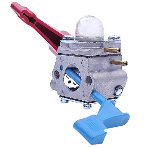 Adefol C1U-W12A Carburetor for Poulan FL1500 FL1500LE 952711486 Craftsman with Adjusting Tool Air Fuel Filter Line Tune Up Kit Gas Leaf Blower 530071629 C1U-W12B