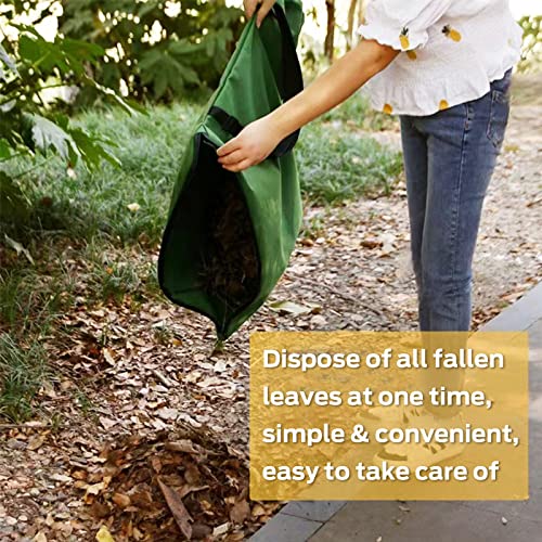 Leaf Blower Bag,Leaf Blower Shoulder Bag with Zipper and Shoulder Strap,Compatible with Blower - Mulcher - Yard Vacuum