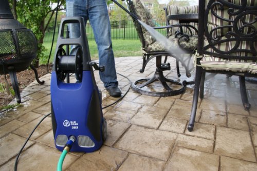 AR Blue Clean AR383 Electric Pressure Washer, Spray Gun, Wand