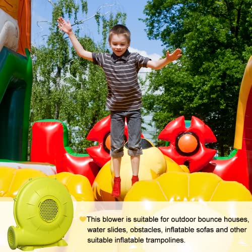 WGIA 950w(1.25HP) Blower for Inflatable Bounce House, Commercial Electric Pump Fan for Inflatable Water Slides & Screen Movie, Quick Blow Up, Air Blower for Inflatables(UL Certification)