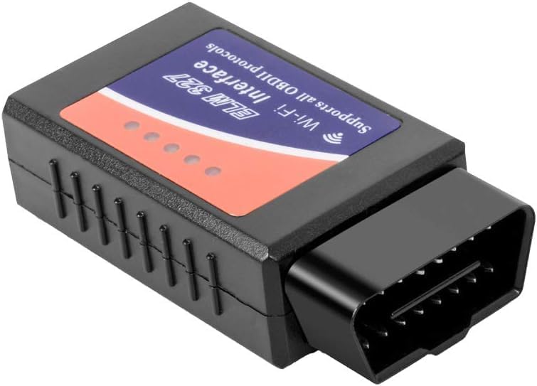 Elm327 WiFi OBD2 Interface Can Bus Scanner Diagnostic Tool with Original 25k80 Chip Support iOS/Android V2.1