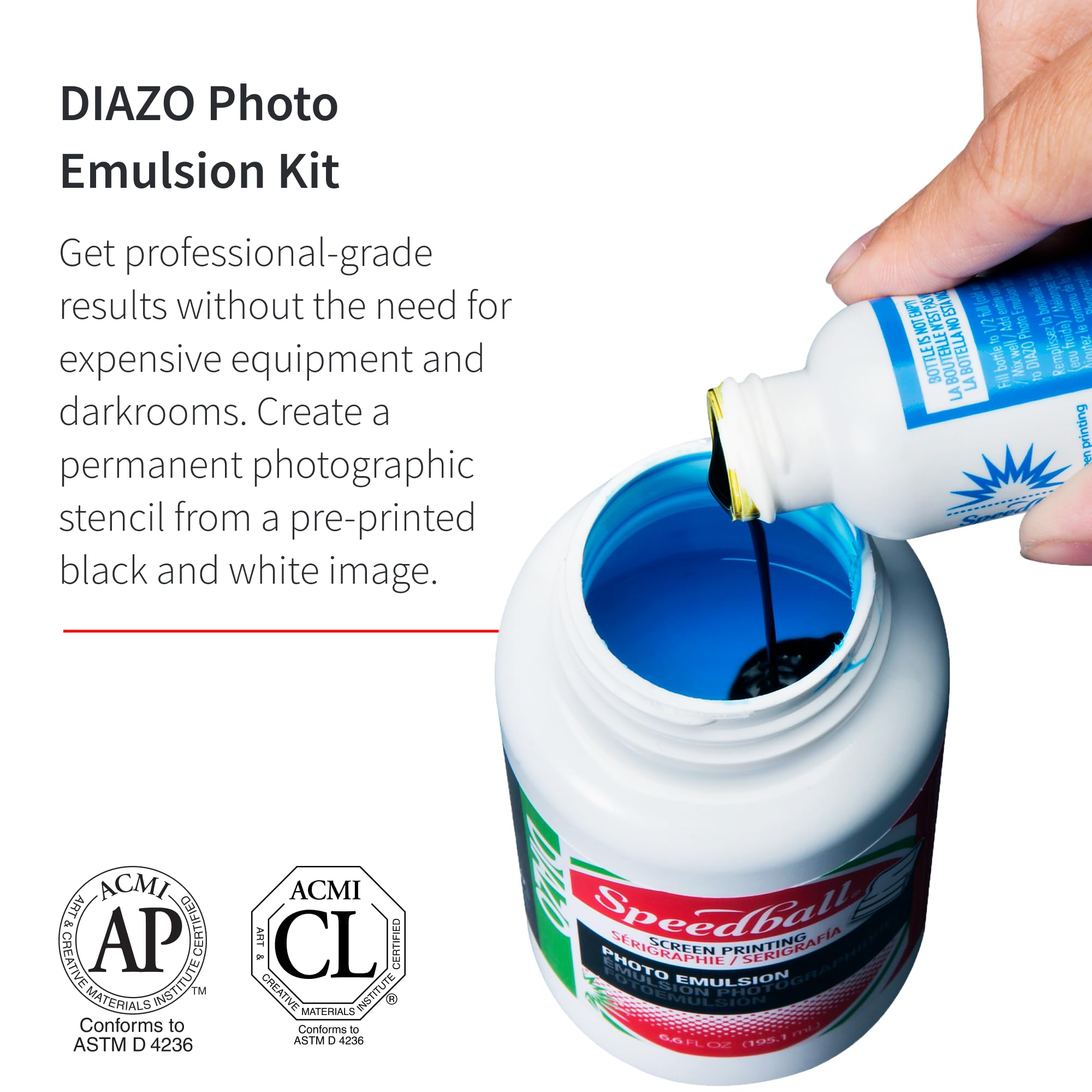Speedball Art Products 4559 Diazo Photo Emulsion Kit