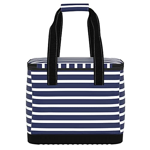SCOUT The Stiff One - Large, Soft, Lightweight, Insulated Cooler with Hard Bottom, Beach, Family, Travel, Picnic Cooler