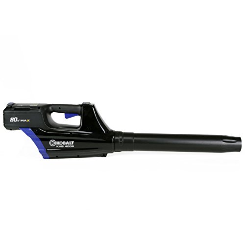 Kobalt 80-Volt Max Lithium Ion (Li-ion) 500-CFM 125-MPH Heavy-Duty Brushless Cordless Electric Leaf Blower (Bare Tool Only, Battery and Charger Not Included)