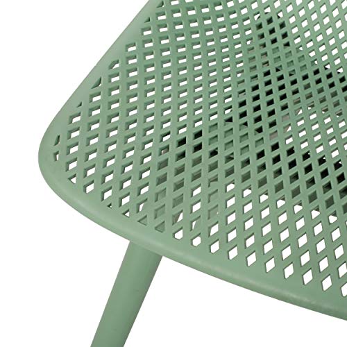 Christopher Knight Home Darleen Outdoor Dining Chair (Set of 2), Green