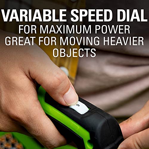 Greenworks 40V (150 MPH) Cordless Leaf Blower, 4.0Ah Battery and Charger Included 24212, 4Ah Battery & Charger, Gutter Cleaning Kit