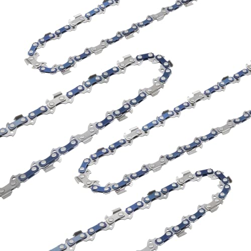 O-CONN 4 Pack 16 Inch Chainsaw Chain 3/8" LP Pitch .050'' Gauge 56 Drive Links Fits Makita, Echo, Husqvarna and more