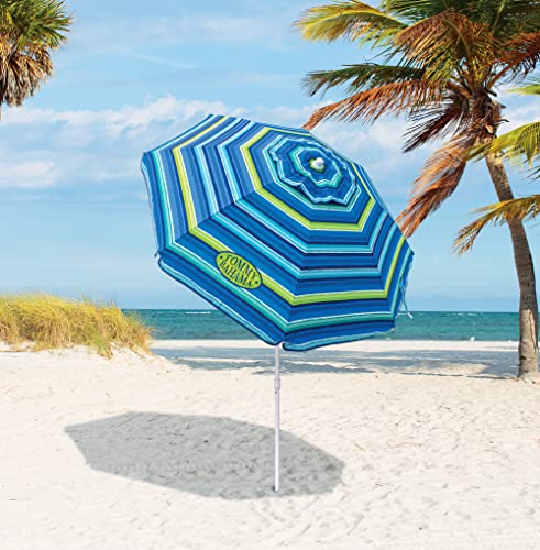 Tommy Bahama 6' UPF 50+ Tilt Beach Umbrella with Wind Vent