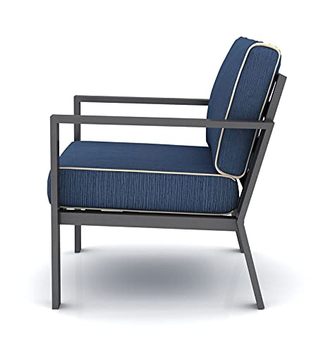 Creative Living Outdoor Furniture with 24x24 Inches Deep Seating Patio Cushions, Sofa, Charcoal