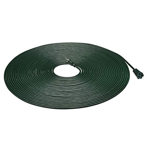 Toro 51621 UltraPlus Leaf Blower Vacuum, Variable-Speed (up to 250 mph) with Metal Impeller, 12 amp,Red & AmazonBasics 16/3 Vinyl Outdoor Extension Cord, Green, 100 Foot