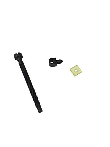 ENGINERUN 51 55 Chain Tensioner Adjuster Screw Adjusting Kit (2 Sets) fits for Husqvarna 44 50 50 Rancher 51 55 238 444 Chainsaws OEM 501 54 63-01 501546301 Ref Stens 635-308