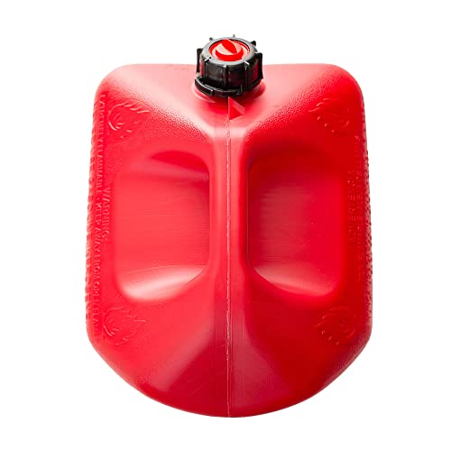 Quick-Flow Spout Midwest Can 6610 Auto Shut Off Gasoline Can - 6 Gallon