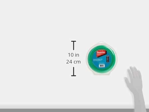 Makita T-03361 Round Trimmer Line, 0.080”, Green, 400’, 1 lbs.