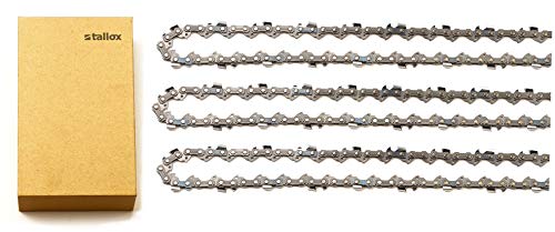 tallox 3 Pack 18" Chainsaw Chains 3/8 LP .050" 62 Drive Links fits Craftsman, Homelite, Poulan, Oregon S62