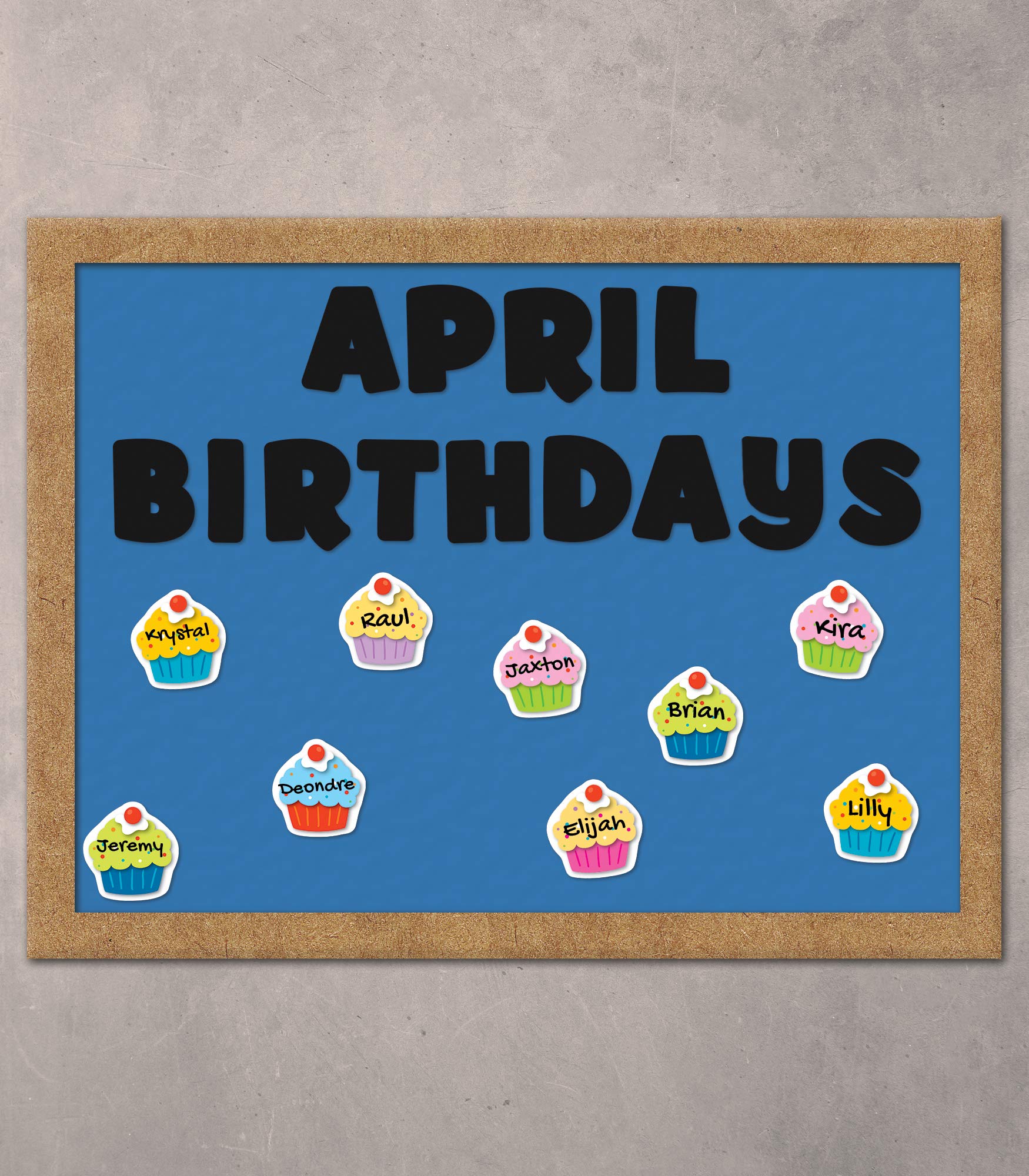 Carson Dellosa – Cupcakes Mini Colorful Cut-Outs, Classroom Décor, 36 Pieces