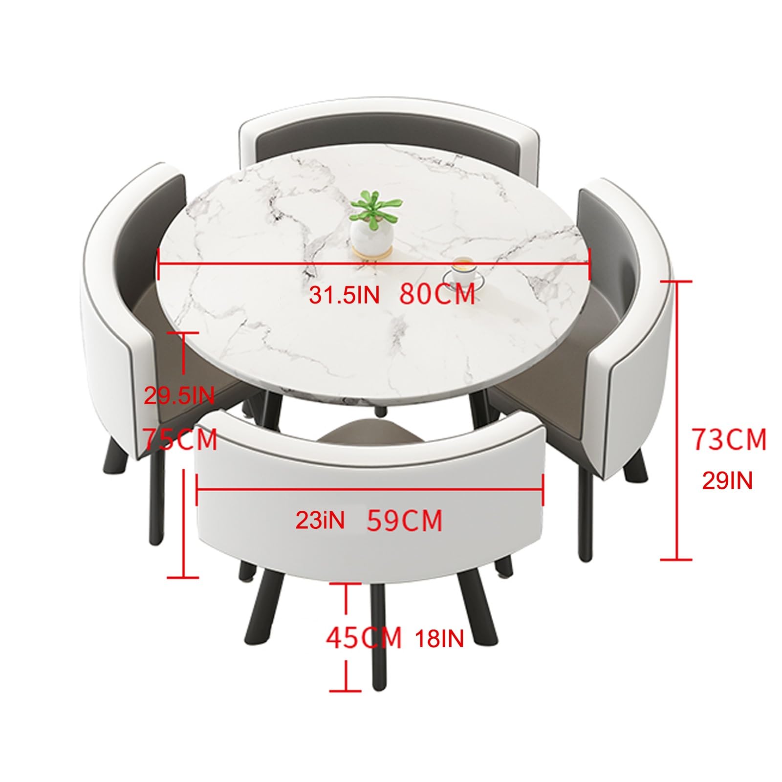 Office Reception Room Club Table, Table And Chair Set, Negotiation Table Sales Office Shops Meetings Small Round Tables, Nordic Negotiation Table And Chair, Business Conference Room Coffee Table ( Col