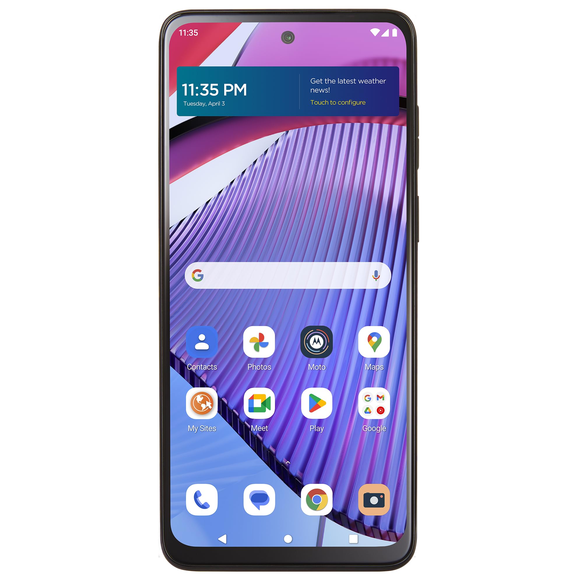 Simple Mobile Moto G Power 5G + Unlimited Talk, Text & Data 30-Day Plan (Locked)