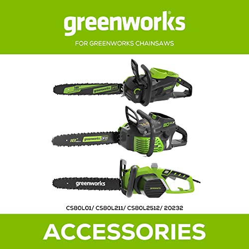 Greenworks 16-Inch Chainsaw Bar & Chain Combo 2904302