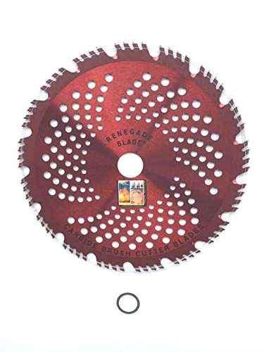 1 Blade 9"-68t -- Renegade "Razor" / Hybrid -- Combo Specialty -- RENEGADE BLADEĀ® - Carbide Brush Cutter Weed Eater Blades, 230mm