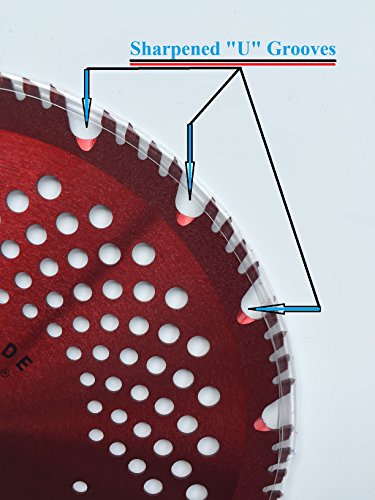 1 Blade 9"-68t -- Renegade "Razor" / Hybrid -- Combo Specialty -- RENEGADE BLADE® - Carbide Brush Cutter Weed Eater Blades, 230mm