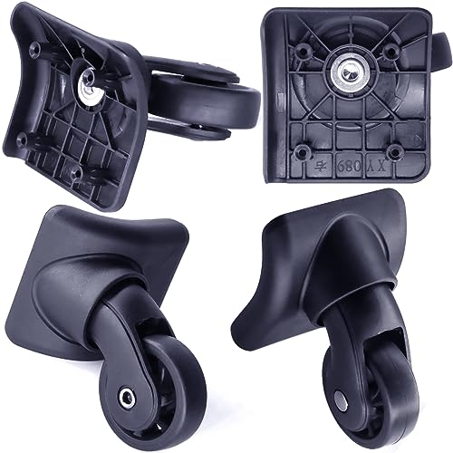 Replacement Luggage Wheel Repair Suitcase Bag Parts Spinner Wheels Casters-W149 (W330-a Set 4 pcs)