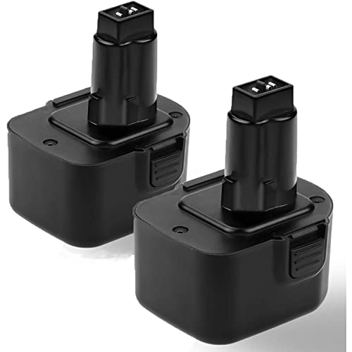 2 Pack Battery Replacement Battery Compatible with Dewalt 12V Battery 3.6Ah DC9071 DW9072 DW9071 DE9074 DE9037 DE9071 DE9072 DE9075 for 12 Volt Battery Cordless Power Tool