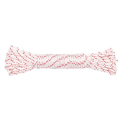 Hipa Recoil Starter Rope 10-Meter (Diameter: 3.0mm) Pull Cord for Husqvarna STHIL Sears Craftsman Poulan Lawn Mower Chainsaw Trimmer Edger Brush Cutter Engine Parts