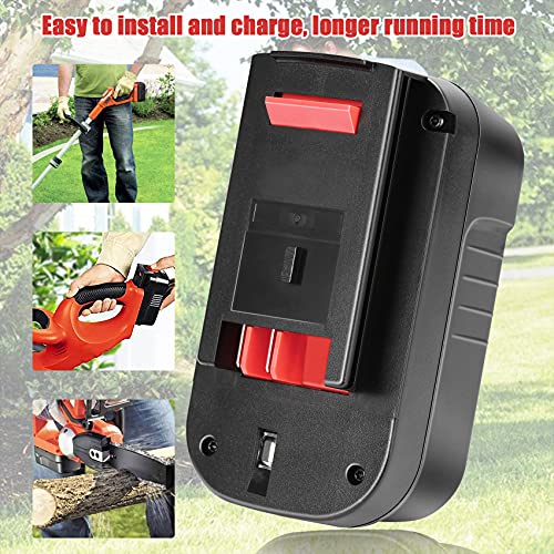 KUNLUN 5.5Ah HPB18-OPE 18 Volt Lithium-Ion Battery Replacement for Black and Decker 18V Battery HPB18 HPB18-OPE 244760-00 A1718 FS18FL FSB18 Firestorm Cordless Power Tools