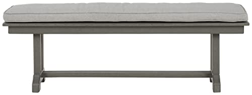 Signature Design by Ashley Visola Bench, Gray