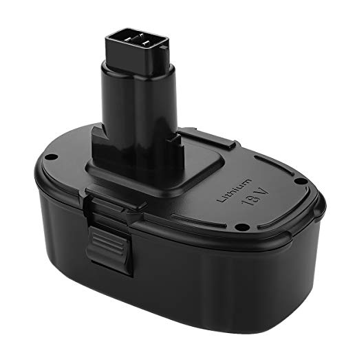 Powilling Innovation 6.0Ah Lithium-Ion Replacement Battery for Dewalt 18V XRP Ni-Cad battery DC9096 DC9098 DC9099 DE9039 DE9095 DE9096 DE9098 DW9095 DW9096 DW9098 DE9503 DC9182 Dewalt 18Volt Batteries
