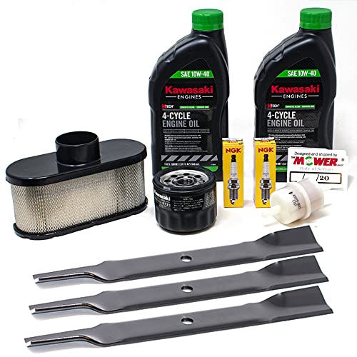 The Mower Shop 52 in Hustler Raptor & Raptor Limited Tune-Up Kit (Kawasaki FR 603059 and 603995 Blades)