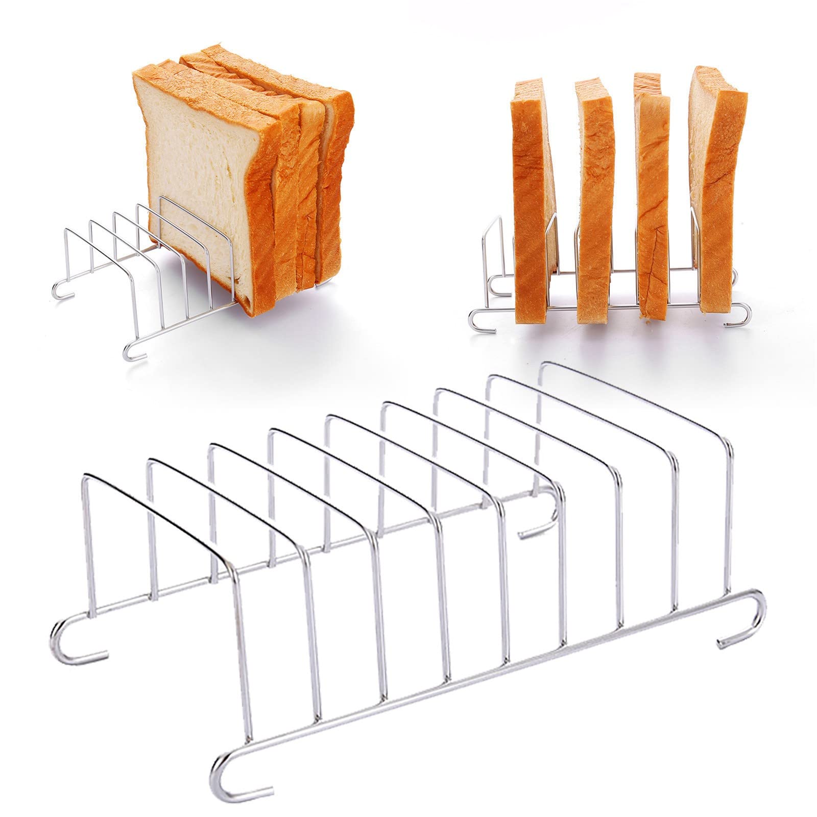 npkgvia Electric Fryer Bread Rack Household Air Electric Fryer Accessories Rack Baking Tallest Grill Cover (Pink, One Size)