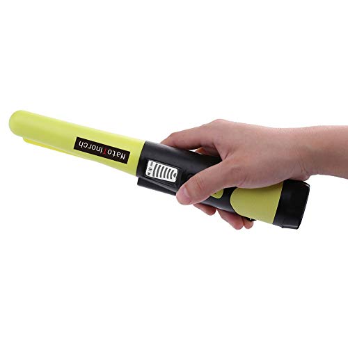 Metal Detector Pinpointer Waterproof,LCD Display with High Sensitivity,360° Scanning,Sound/Vibration Indication(Three Mode) Holster/Hanging Wire