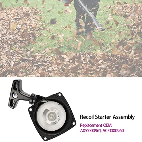 Rinlius Pull Start Recoil Starter Assembly A051000961 for Echo PB-250LN, PB-250, PB-252, ES-250, ES-252 Blowers Replaces OEM A051000960