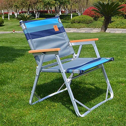 CZDYUF Rocking Chair Patio Lawn Chair, Beach Reclining Folding Chairs, Outdoor Portable Recliner for