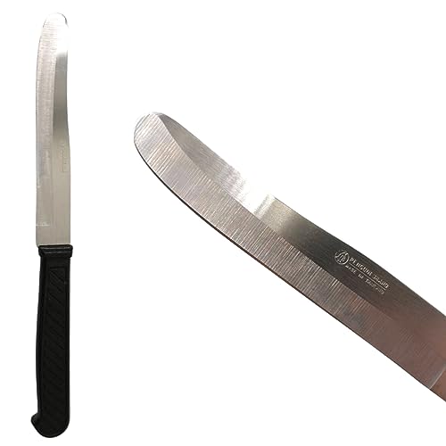 Rounded Tip Knife/Safety Blunt Knives/Cutlery for Cutting Slicing Fruit and Vegetable / 4.5 inches Smooth Sharp blade/Slice and Cut Kitchen Tools (Rounded Tip Penquin Brand)