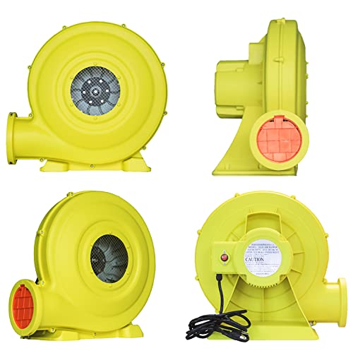 WGIA 1500w Blower for Inflatable Bounce House, Commercial Electric Pump Fan for Inflatable Water Slides & Screen Movie, Quick Blow Up, Air Blower for Inflatables(UL Certification)