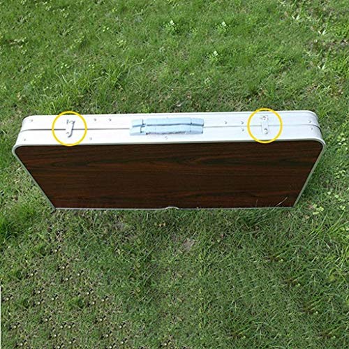 LIRUXUN Folding Table Portable Outdoor Folding Tables Slim Lightweight Small Family Table Suitable for Fishing,Picnic,Camping and Trave