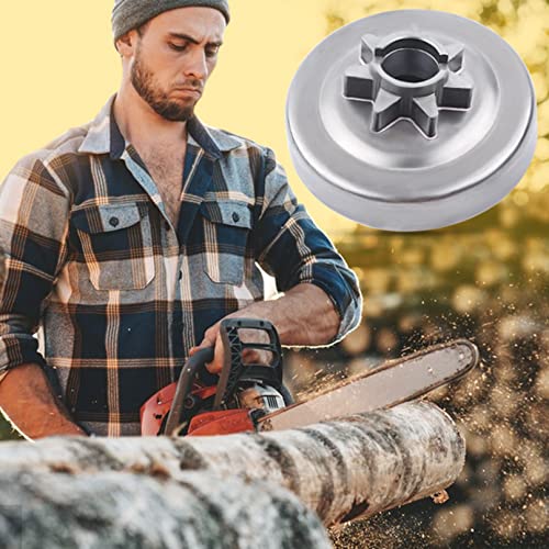 325 7T Sprocket Clutch Drum Kit for Husqvarna 455 460 Rancher Chainsaw, Clutch Drum + Clutch Assy + Needle Bearing Replacement Parts for 537291702