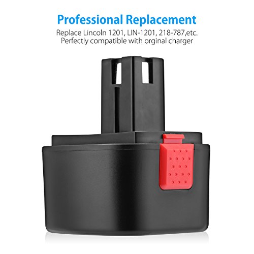 Powerextra Upgraded 12V Replacement Battery Compatible with Lincoln 1200 1240 1242 1244 LIN-1200 LIN-1240 LIN-1242 LIN-1244 Replace 1201 LIN-1201 218-787