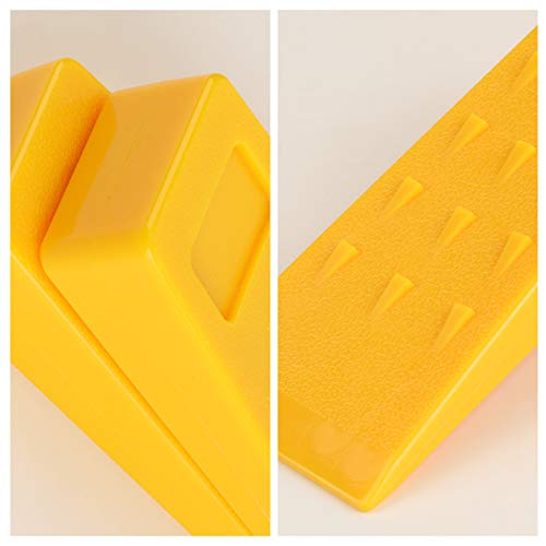 PERSZEN Tree Felling Wedges with Spikes for Safe Cutting β 5.5 inch Chainsaw Wedges Logging Supplies Set, Tree Wedge Safe Durable Cold Logger Tool Accessory β 2 Pack