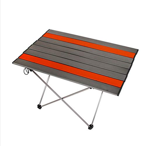 LIRUXUN Folding Table Portable Outdoor Folding Tables Slim Lightweight Small Family Table Suitable for Fishing,Picnic,Camping and Trave (Size : Small)