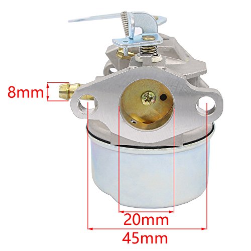 632552 Carburetor for Tecumseh 640086A 640092A 640311 - Tecumseh HSK600 Carburetor - 632560A 632560 632641 640086 640098A HSK600 HSK635 TH098SA 3HP 2 Cycle Engine (632552)