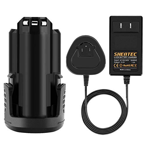 Shentec 3000mAh 12V MAX Lithium-Ion B812-03 Replacement Battery Compatible with Dremel 8200 8220 and 8300 Cordless Tools (12V Charger Include)